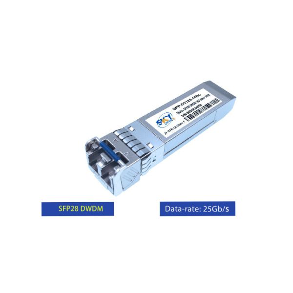 Quality 3.3V 25G SFP28 Transceiver DWDM Optical Module 10km SFP MSA And SFF-8472 for sale