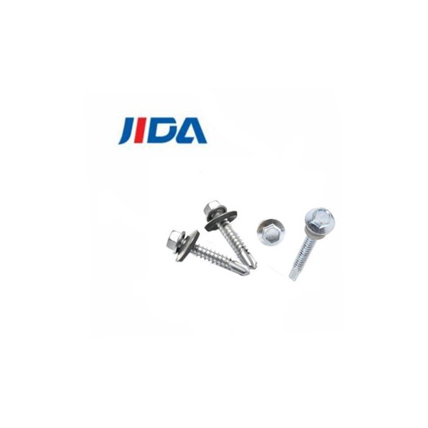 Quality C1022a Iron Metal Flange Truss Hex Head Self Drilling Screw For Construction for sale