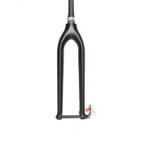 Quality 29er Full Carbon Fiber Mtb Bicycle Fork thru axle Tapered Steerer T800 Carbon Rigid Fork for sale