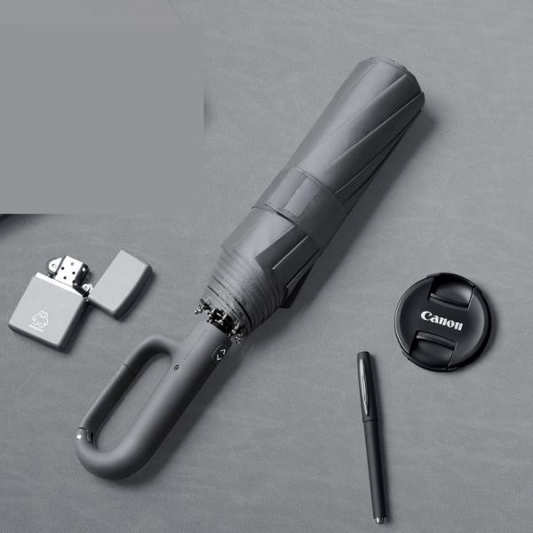 Quality Three-Fold Umbrella with Automatic Folding and Customized Logo Printing on for sale