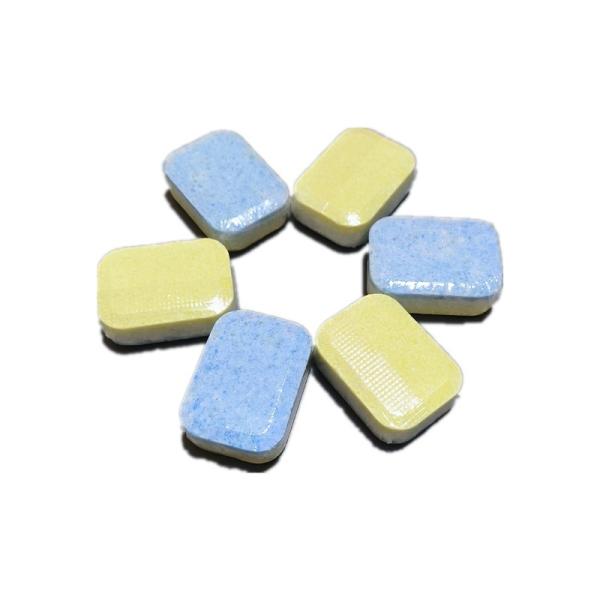 Quality Dishwasher Tablets 2 Layers Solid Household Power cleaning block for Effective for sale