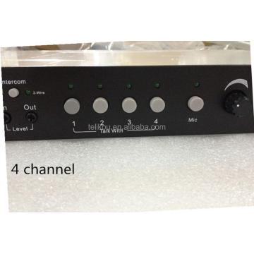 Quality 220V School Stage Wireless Intercom System Black 200-300m OEM for sale