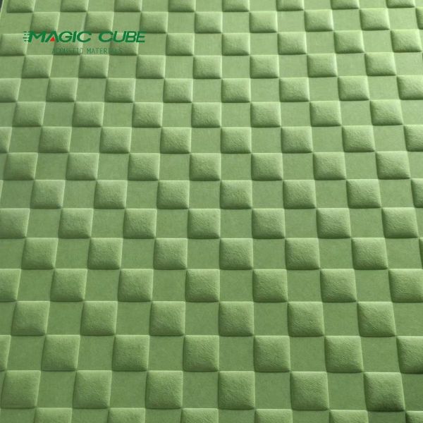 Quality Modern Design Polyester Fiber 3D Acoustic Panel For Interior Decoration for sale