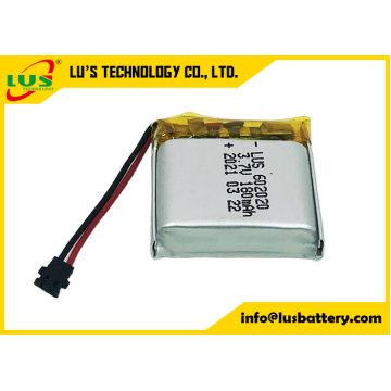 Quality Thin Lithium Battery LP602020 3.7v 160mah 180mAh Rechargeable Lithium Ion for sale