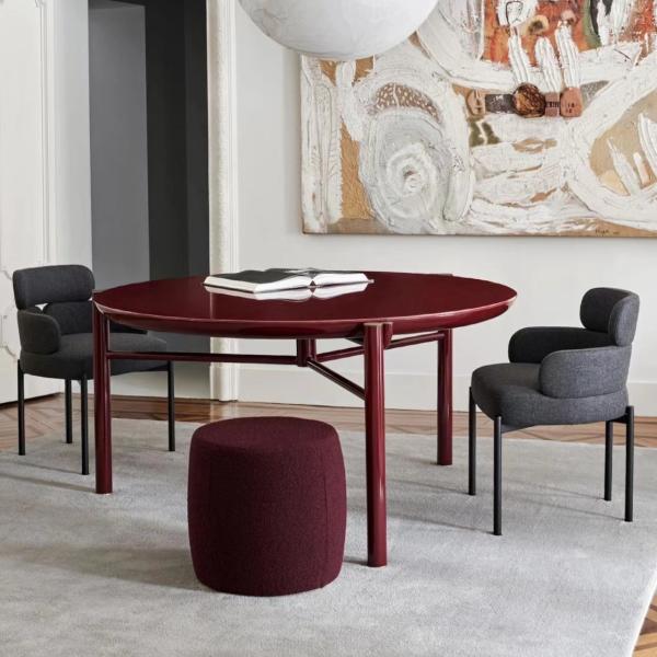 Quality Economic Upholstery Dining Chair Half Arc Backrest Hotel Restaurant Chair for sale