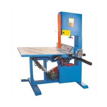 Quality Matress Sponge Vertical Cutting Machine With Linear Guide Positioning Handwheel for sale
