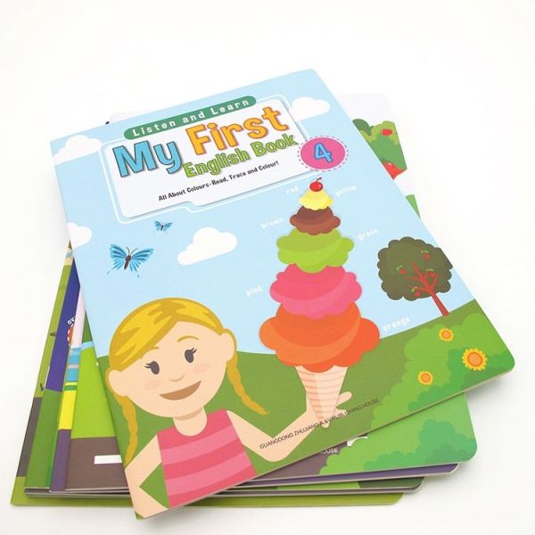 Quality Hard Cover Text Book Printing Services Film Lamination Perfect Binding for sale