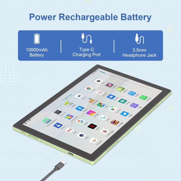 Quality C Idea WIFI Android 14 Touch Screen Tablets With Keyboard and Mouse CM8200plus for sale