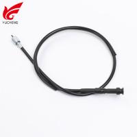Quality YUCHENG Rubber Steel Motorcycle Gear Shift Cable Black Color for sale