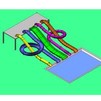 Quality Middle Size Multiple Riders Custom Water Slide For Fun Family for sale