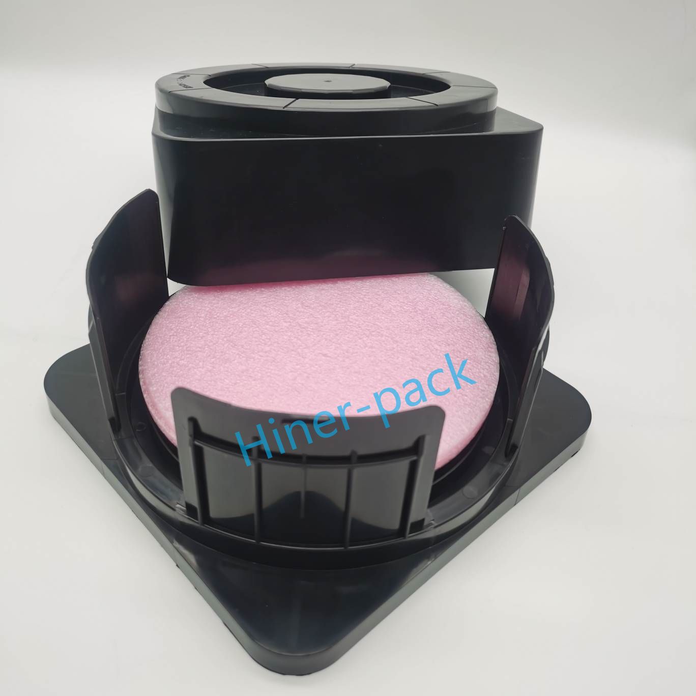 Customized ODM 6 Inch Black Conductive PP Horizontal Wafer Shipper For ...