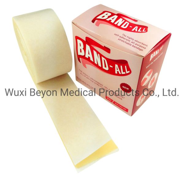 Quality Self-Adherent Elastic Foam Plaster PU Foam First Aid Stop Bleeding for sale