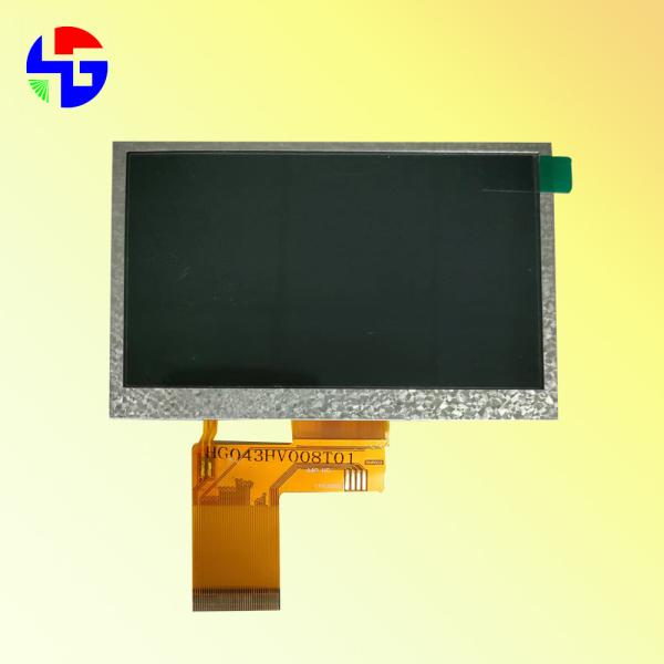 Quality 4.3 Inch RGB Interface High Brightness TFT Display 480x272 IPS Full View for sale