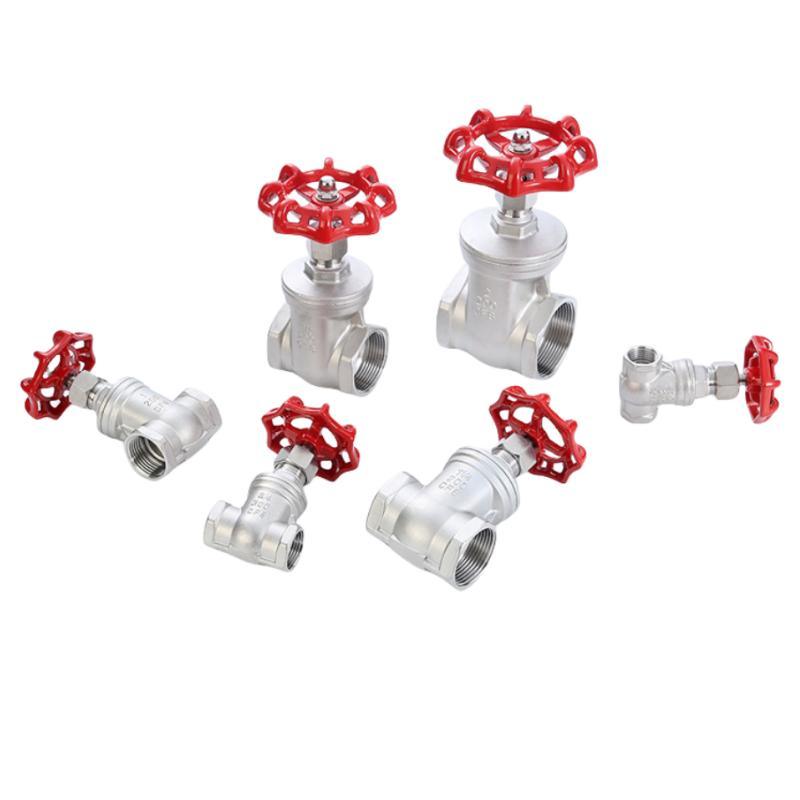 Stainless Steel Internal Thread Gate Valve Handwheel Gate for Water Pipe Pump