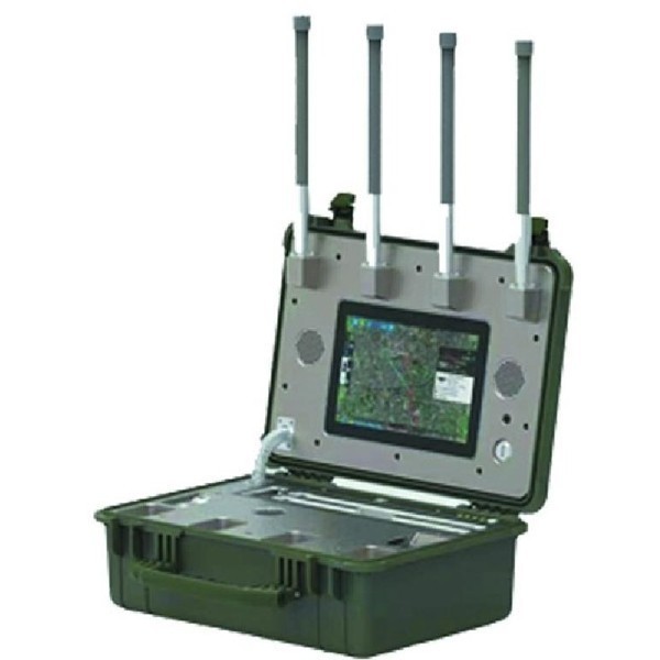 Quality Lightweight Backpack Drone Jammer 433MHz-5.8GHz Omnidirectional for sale