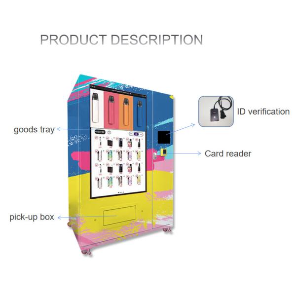 Quality 2000 Capacity arette Automatic Vending Machine Support E - Wallet for sale