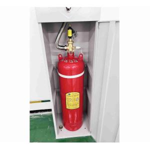 Quality Heptafluoropropane Fm200 Fire Fighting System Single Zone Control With 90L for sale