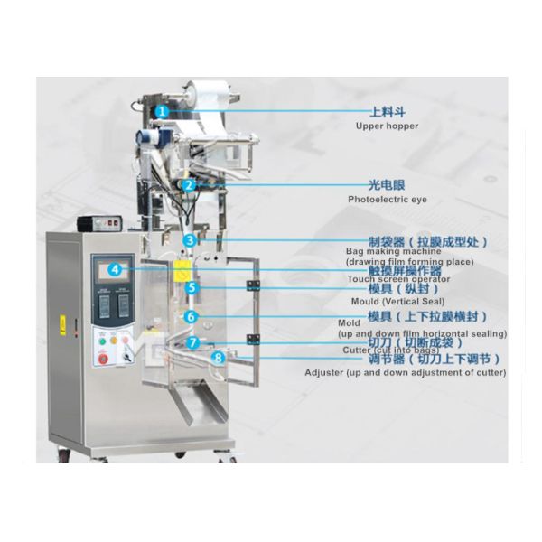 Quality 40ml N2 Inflatable Powder Sealing Machine Fully Automatic Detergent for sale