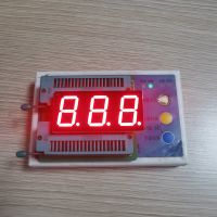 Quality Ultra Bright Red Cathode Three Digit Seven Segment Led Display For Outdoor Display for sale