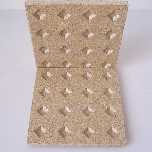 Quality Nontoxic Yellow Vermiculite Insulation Board Sheets Lightweight for sale