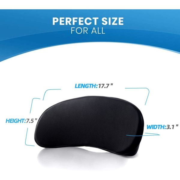 Quality Comfortable Memory Foam Lumbar Support Car Seat Cushion for Lower Back Pain for sale