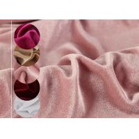 Quality KS Korean Velvet Fabric 96 Polyester 4 Spandex For Garment Sofa for sale