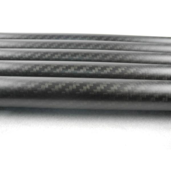 Quality Table-rolled Carbon fiber pipe 3K for sale
