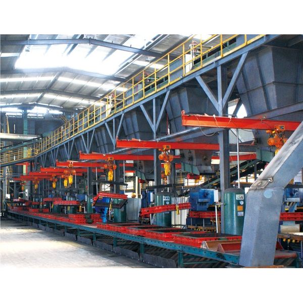 Quality Economical Foundry Casting Moulding Line Continuous Foundry Machine 100/H for sale