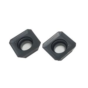 Quality SEKT1204AFTN-XM PVD Coated Carbide Inserts , Black Square Carbide Inserts for sale