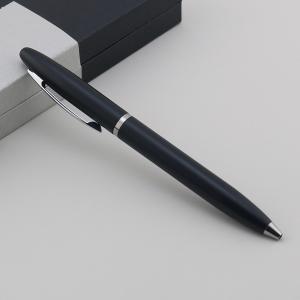 Quality Matt Metal Ballpoint Pen Comfortable Grip 1.0mm Promotion Ball Pen For Office for sale