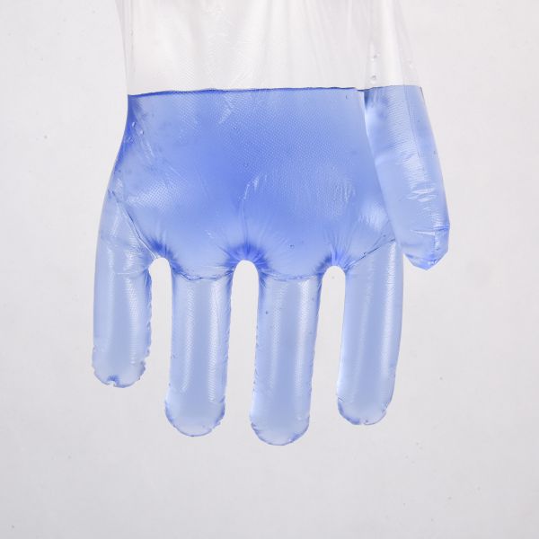 Quality Waterproof Disposable Plastic Gloves For Kitchen Baking Customized Size 70-100g for sale