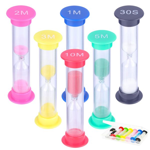 Quality Customized Plastic Hourglass Sand Clock 10 Minute Hourglass Sand Timer for sale