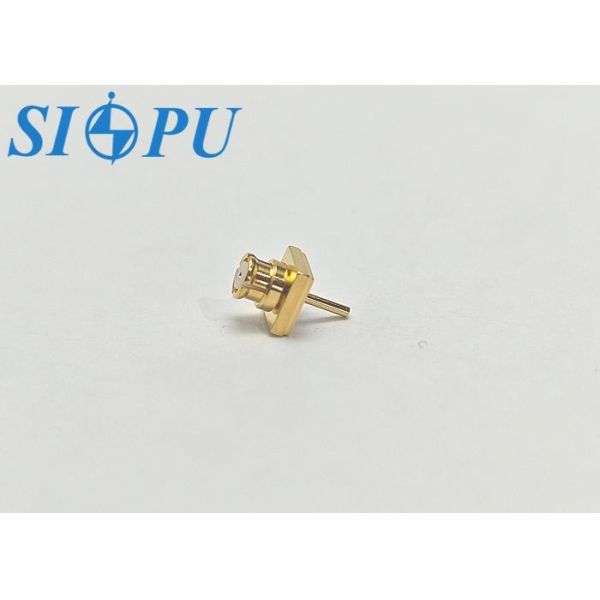 Quality SMP Female RF Coaxial Connector – Microstrip Type, PCB Soldering for sale