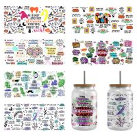 Quality Foil Hot Stamping AB Transfer Film UV DTF Cup Transfers On Cups for sale