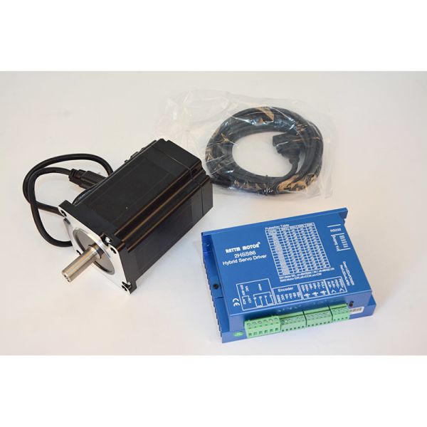 Quality Nema 34 Closed Loop Stepper Motor Kit 116mm 2HSS86 For CNC Controller Milling for sale