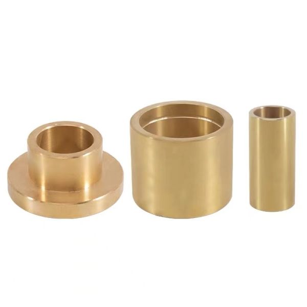 Quality CuSn5Pb5Zn5 Bronze Graphite Bushing Oilless Bushes with High Pressure Resistance for sale