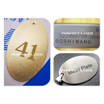 Quality 3D Dynamic Focus Fiber Laser Engraving Metal Marking Machine High Speed 30W for sale