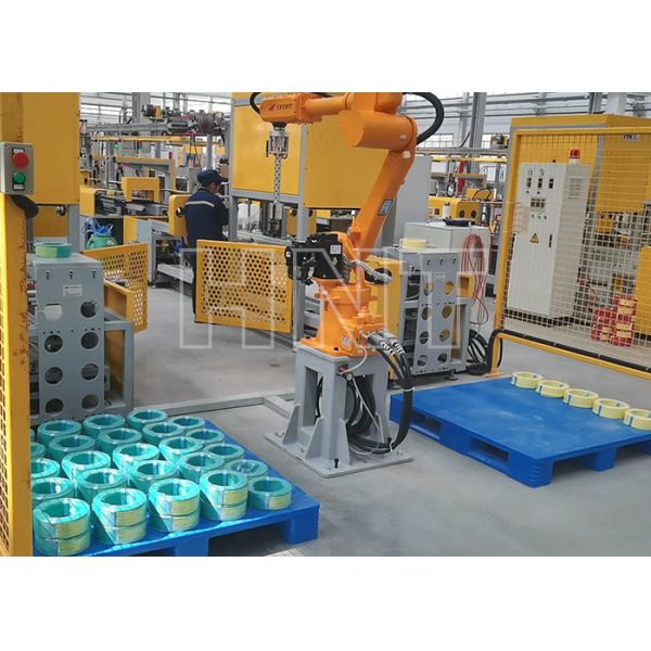 Quality Cable Wrap Automatic Shrink Packaging Machine Plc Touch Screen Control Set for sale