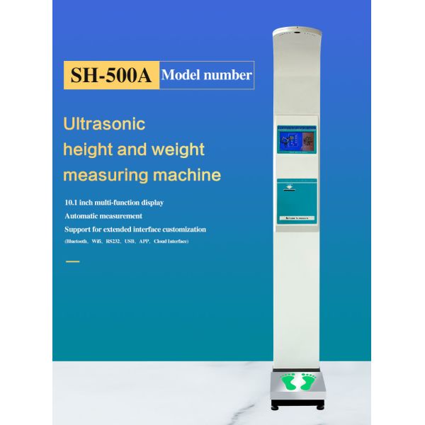 Quality Intelligent Voice Broadcast Height And Weight Scale With Printer Digital for sale