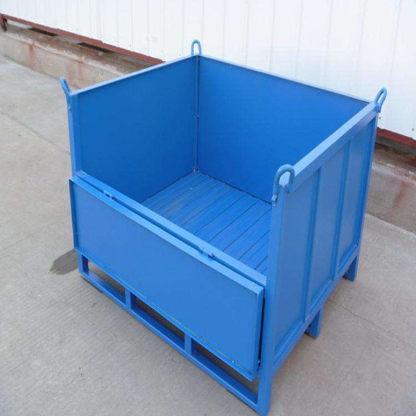 Quality Rust Resistant Steel Storage Cage Foldable Lockable Door With Padlock Hasp for sale