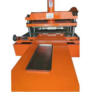 Quality Manual Decoiler Supermarket Shelving 1.2mm Panel Roll Forming Machine for sale