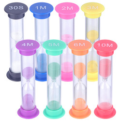 Quality Customized Plastic Hourglass Sand Clock 10 Minute Hourglass Sand Timer for sale