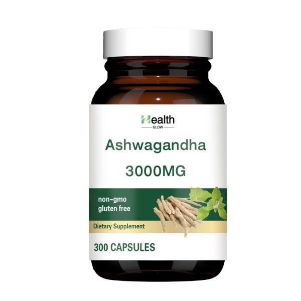 Quality 3000mg Ashwagandha Root Extract Capsules Supplements For Immuneti Support for sale