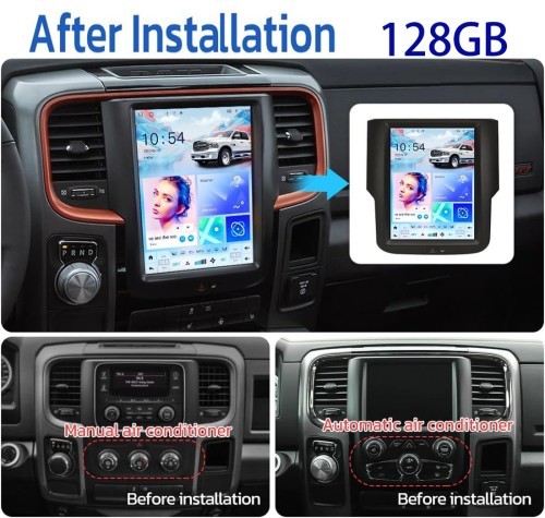 Quality VIKNAV Wireless Car 1500 for Dodge Ram Radio Upgrade 2014 2015 2016 2017 10.4 for sale