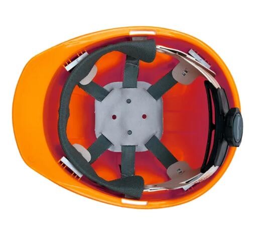 Quality CE EN397 Type 1 Safety Helmet Industrial Construction Work Helmets HDPE Shell for sale