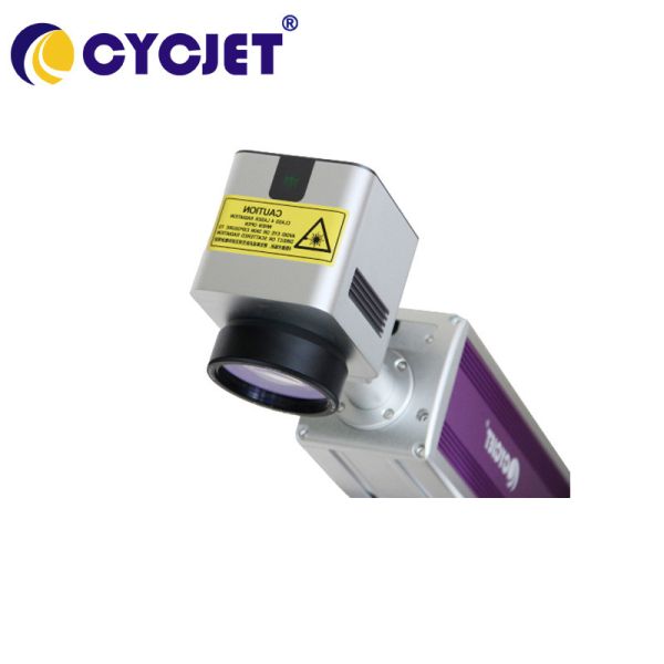 Quality High Speed Industrial Fiber Laser Marking Machine LF30F For HDPE Pipe Marking for sale