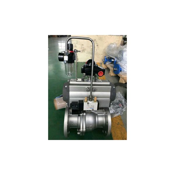 Quality Pneumatic Actuator 90 degree control ball valves for sale