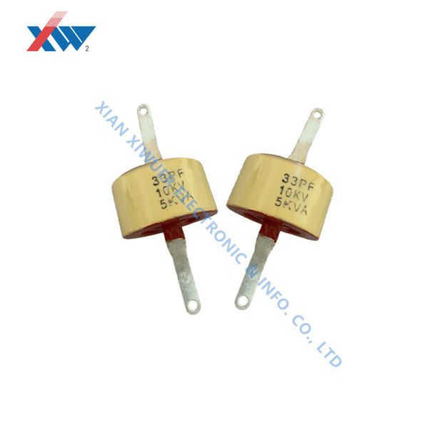 Quality Low Frequency Ceramic Capacitor High Voltage Doorknob Capacitors with 15KV for sale