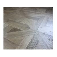 Quality Natural Smoked Oak Tiles Parquet Flooring, Birch plywood, 800 *800MM for sale