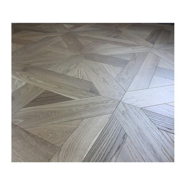 Quality Natural Smoked Oak Tiles Parquet Flooring, Birch plywood, 800 *800MM for sale